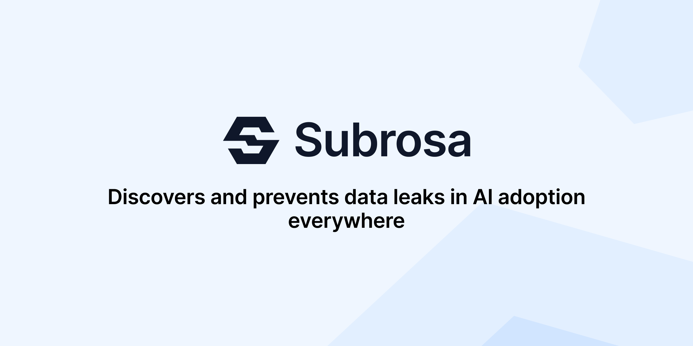 Subrosa - Protect your data boundary in the AI era